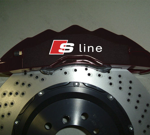 Product: AUDI motorsport windshield window front decal sticker for A4 ...